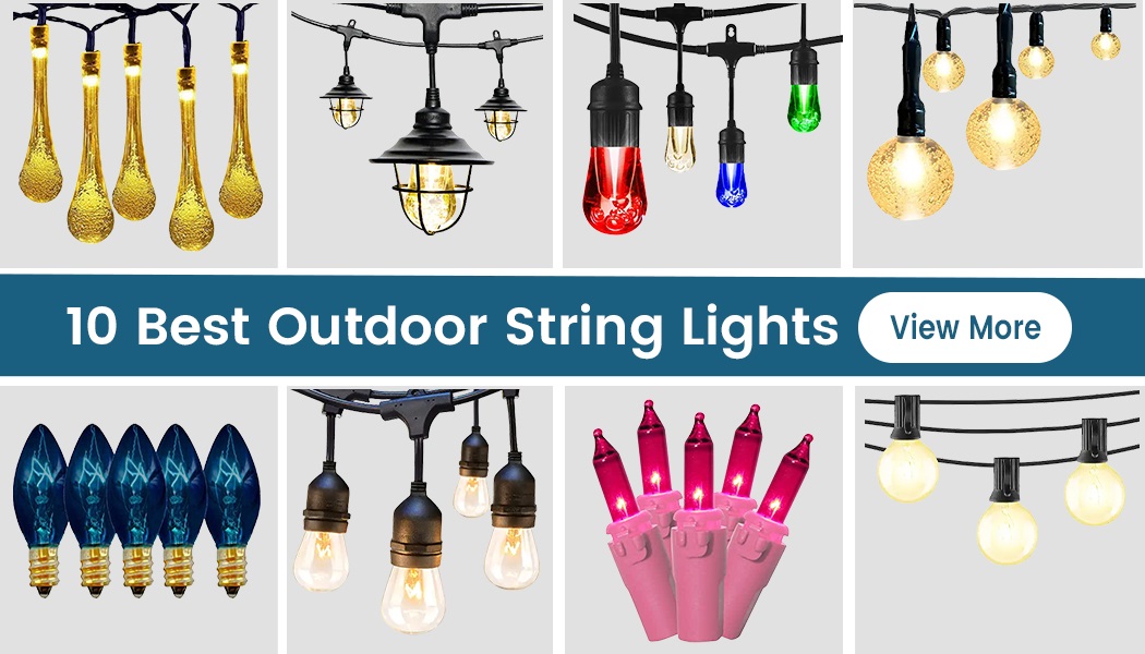 10 Outdoor String Lights To Transform Your Outdoor Space Into A Magical ...