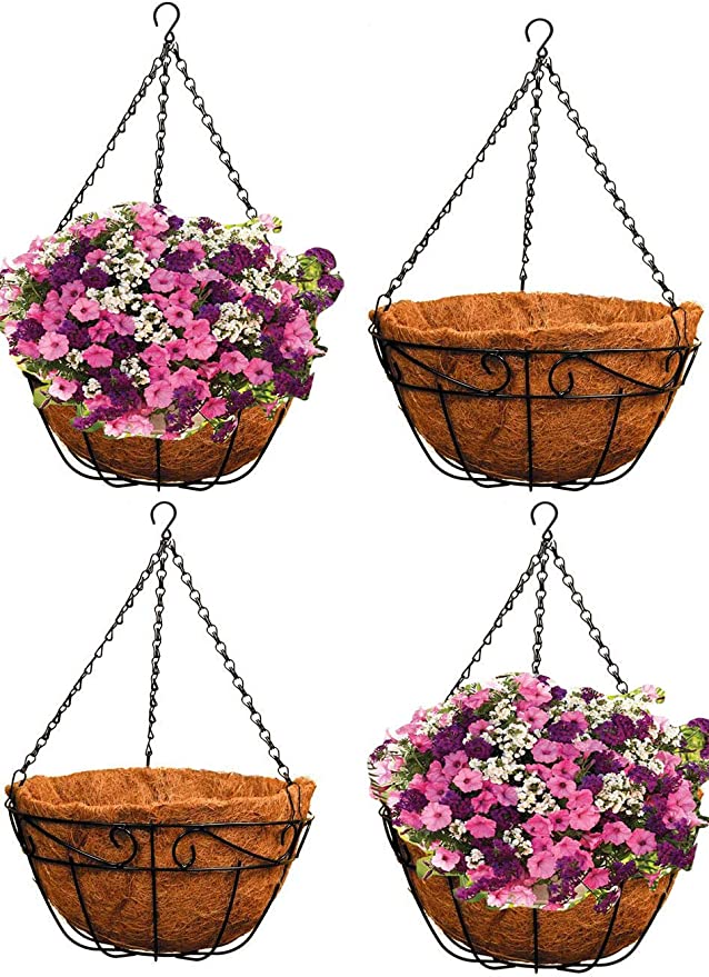 10 Stunning Hanging Baskets For Bringing Refreshing Feel - CouponGot
